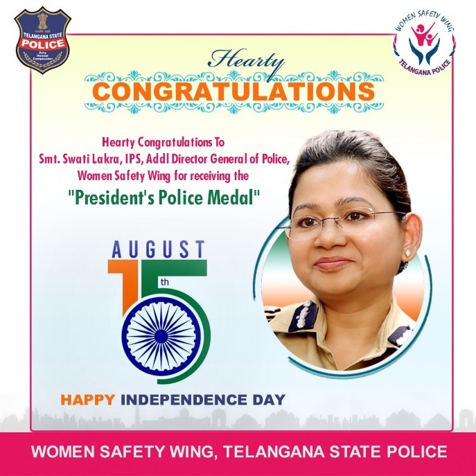 Achievements - Telangana Police Women Safety Wing