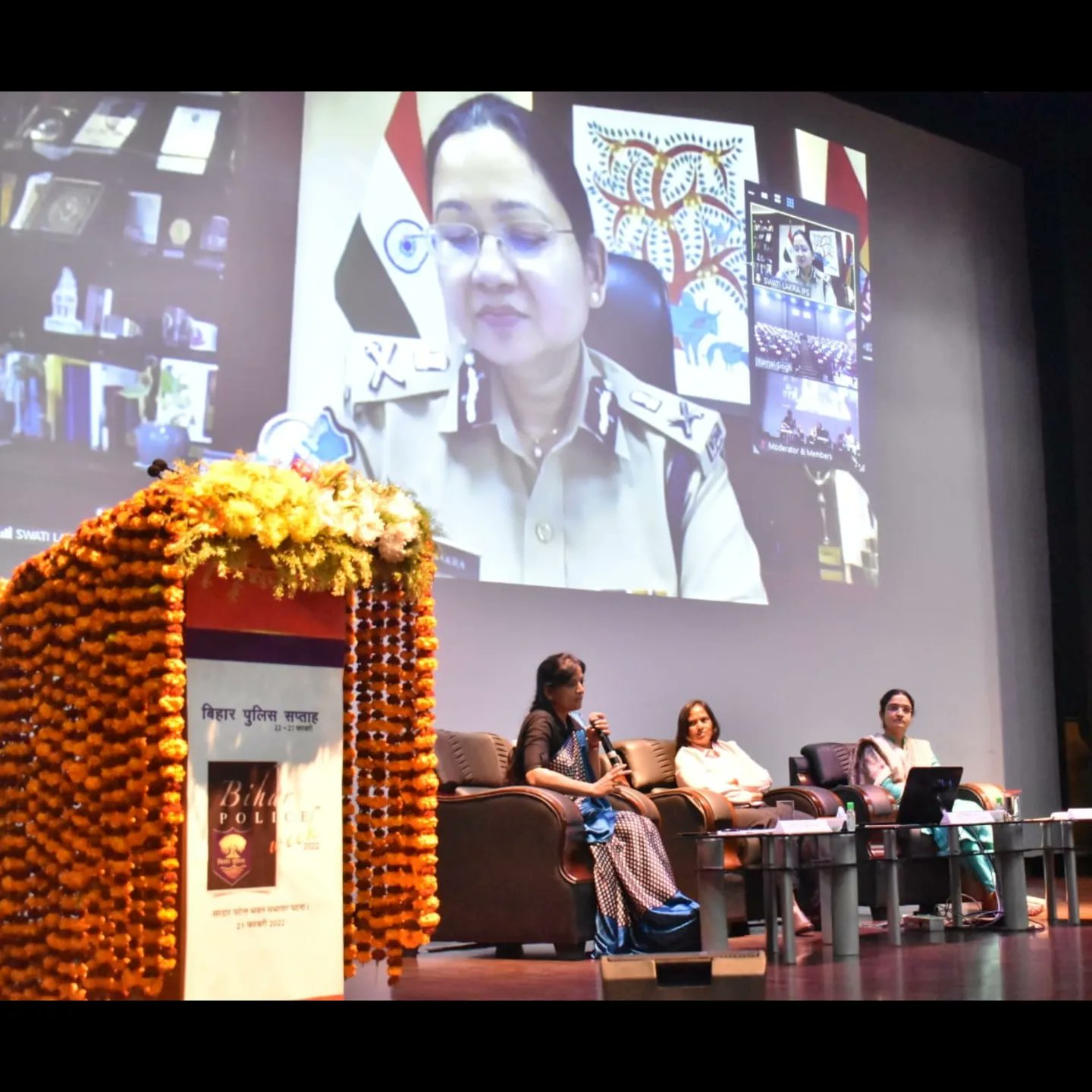 ADGP, Smt. Swati Lakra, IPS Addressed the officers of Bihar Police ...